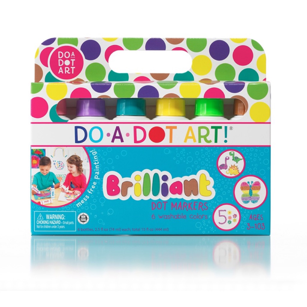 [SG seller] 🇺🇸DO-A-DOT ART MARKERS (USA) - BRILLIANT 6 IN A PACK DOT ...