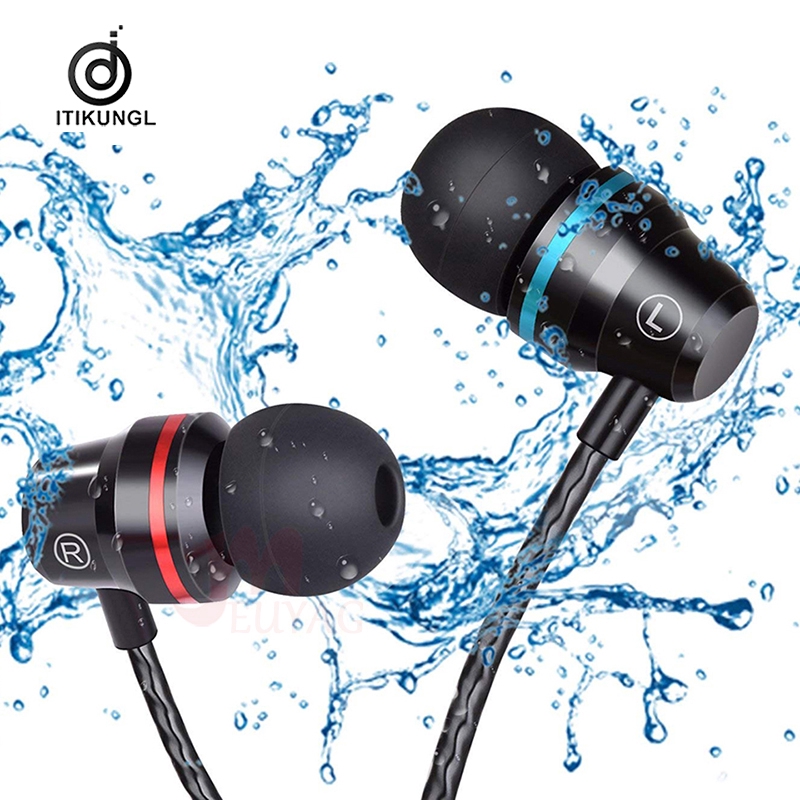 Metal Earphone In Ear Wired Earphone 3.5mm Heavy Bass Sound Quality ...