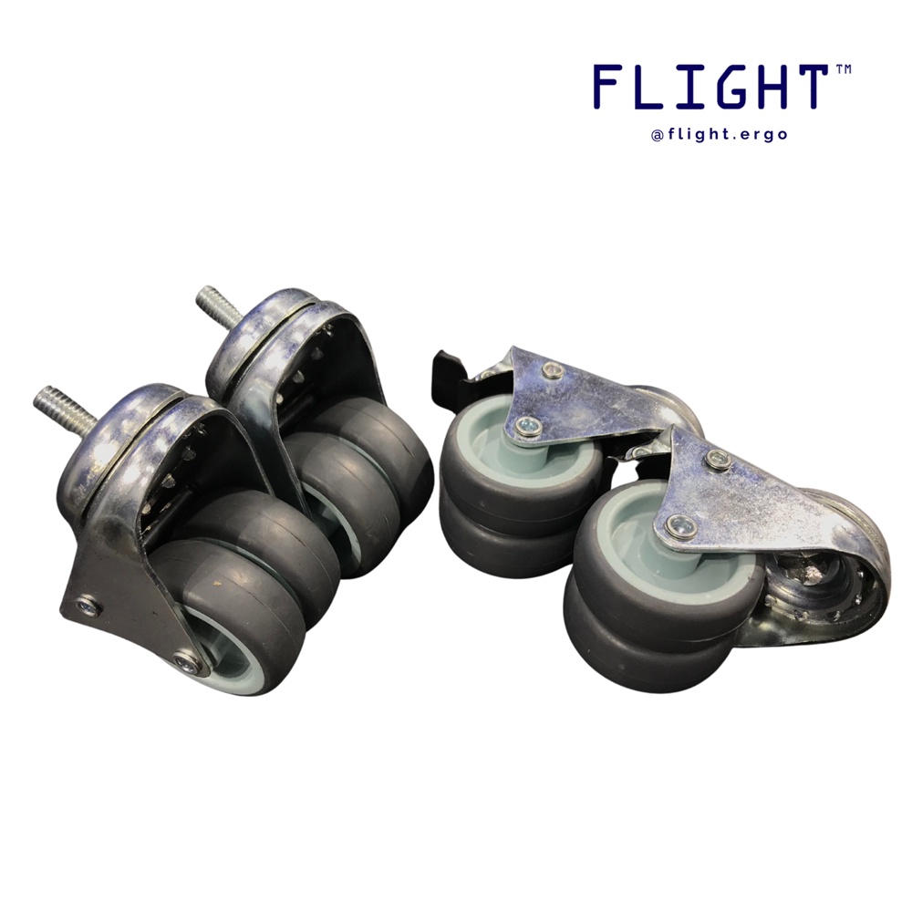 Flight Heavy duty wheels for Height adjustable desks | Shopee Singapore