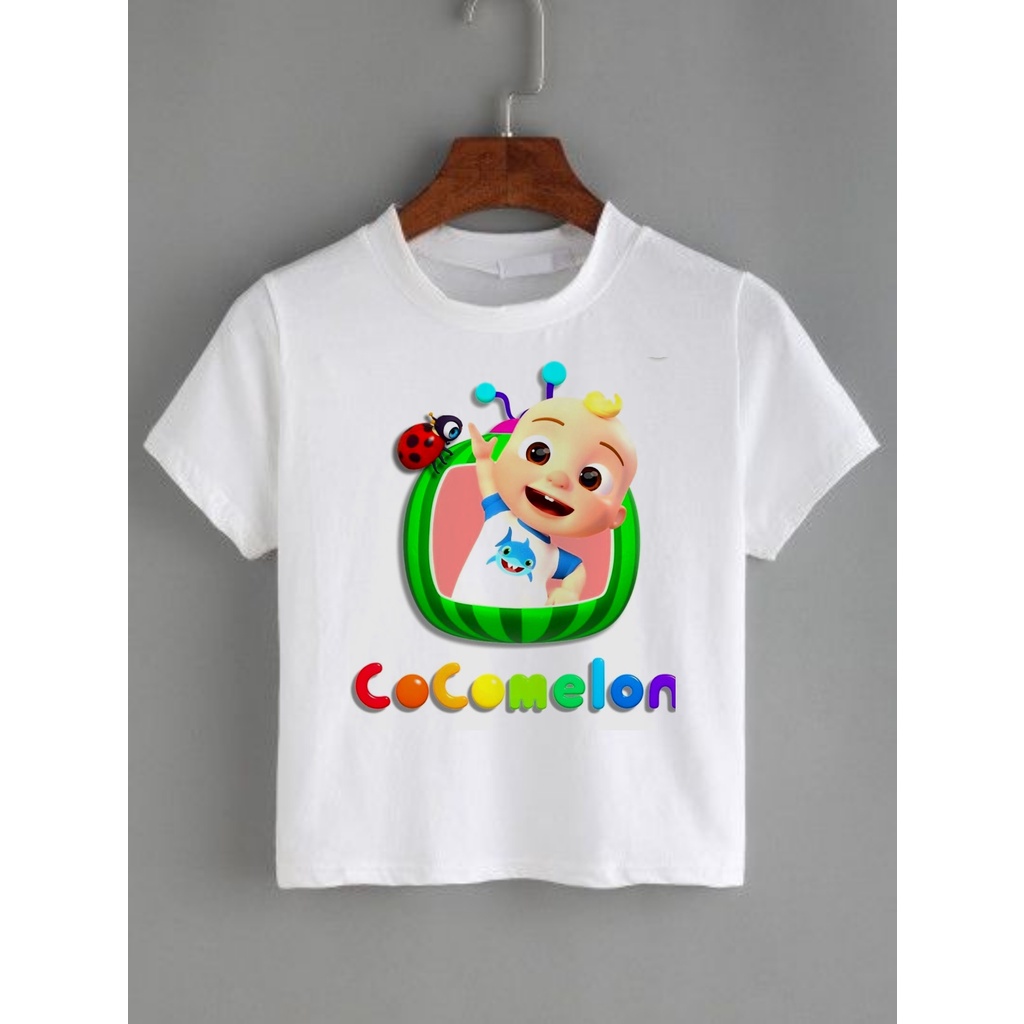 COCOMELON TSHIRT COTTON FOR KIDS AND ADULTS- BLUE CORNER FOR KID ...