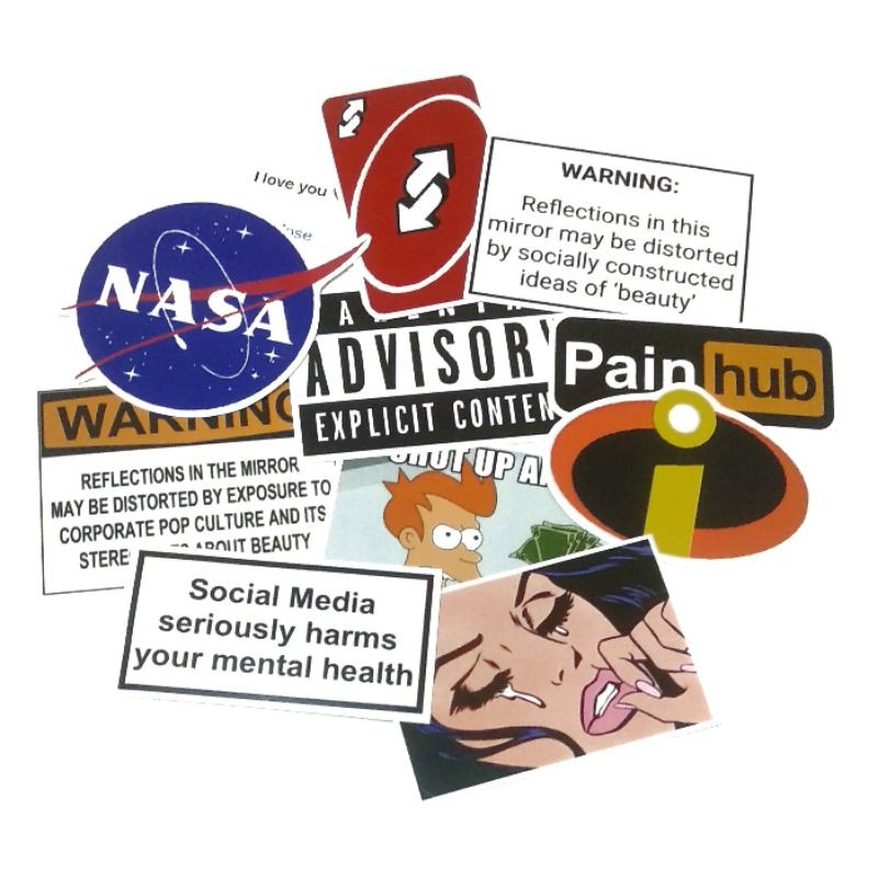 Social STICKER VOL.1 (SPECIAL EDITION) | Shopee Singapore