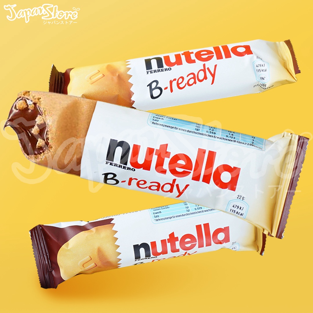 Ferrero Nutella B-Ready 22g [Per Stick] [Nutella Bready] | Shopee Singapore