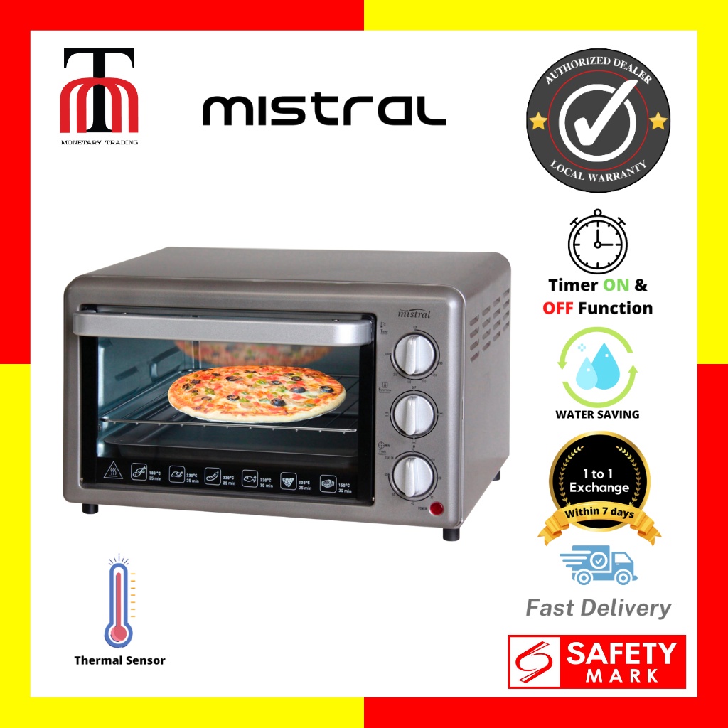 Mistral MO17D 17L Electric Oven | Shopee Singapore