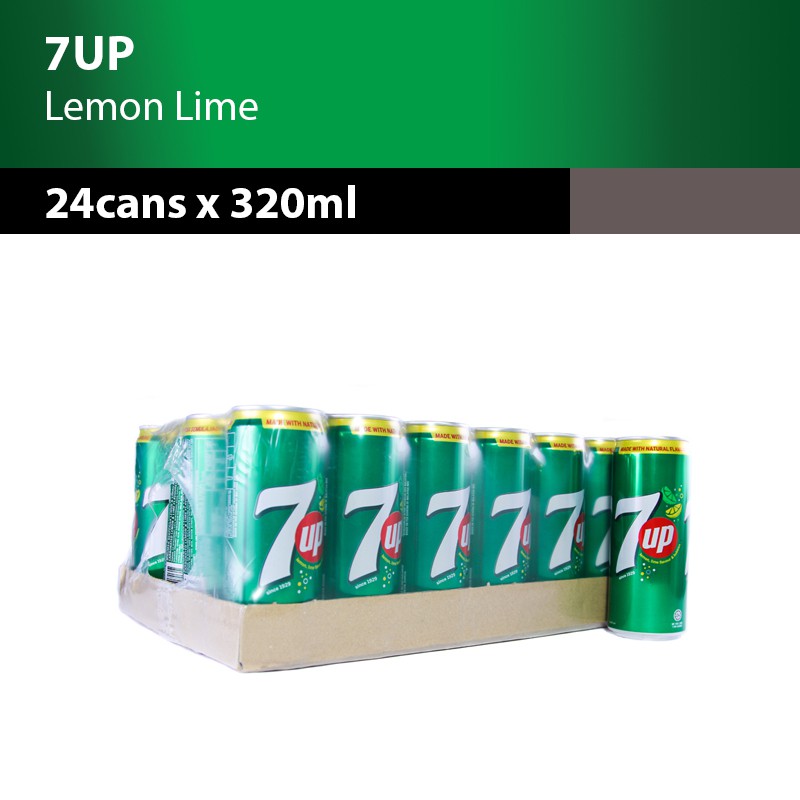 7UP Lemon Lime 24 cans x 320ml | Shopee Singapore