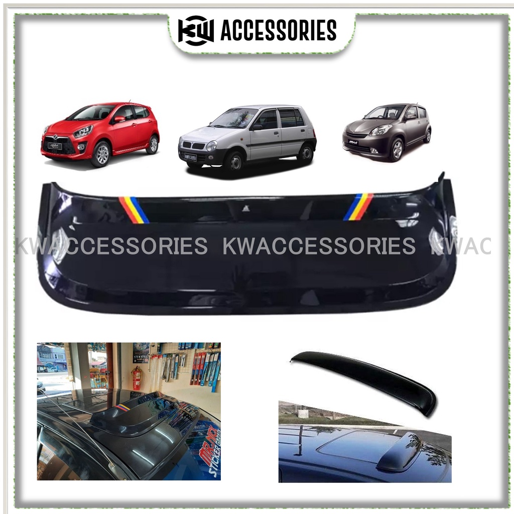 Perodua Kancil/Myvi Car AG Deflector Sunroof Sun Moon Roof Hood Top ...