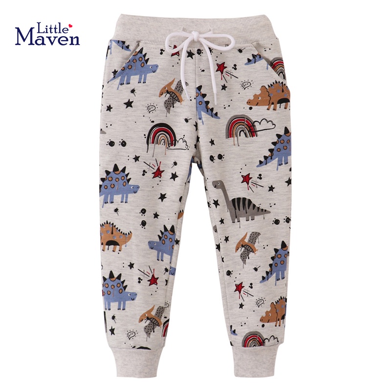 Little Maven 2-7 Years Children's Cartoon Autumn Boys Spring Dinosaurs ...
