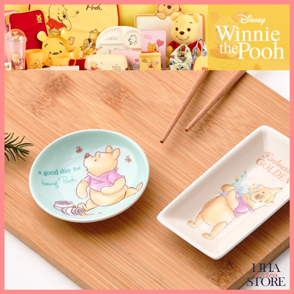 Disney Winnie the Pooh Plate Small Plate ceramic plate Winnie the Pooh ...
