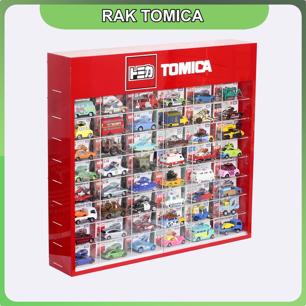 Tomica Header Rack contains 48 BOX IN Acrylic/Acrylic Material, Scale 1 ...