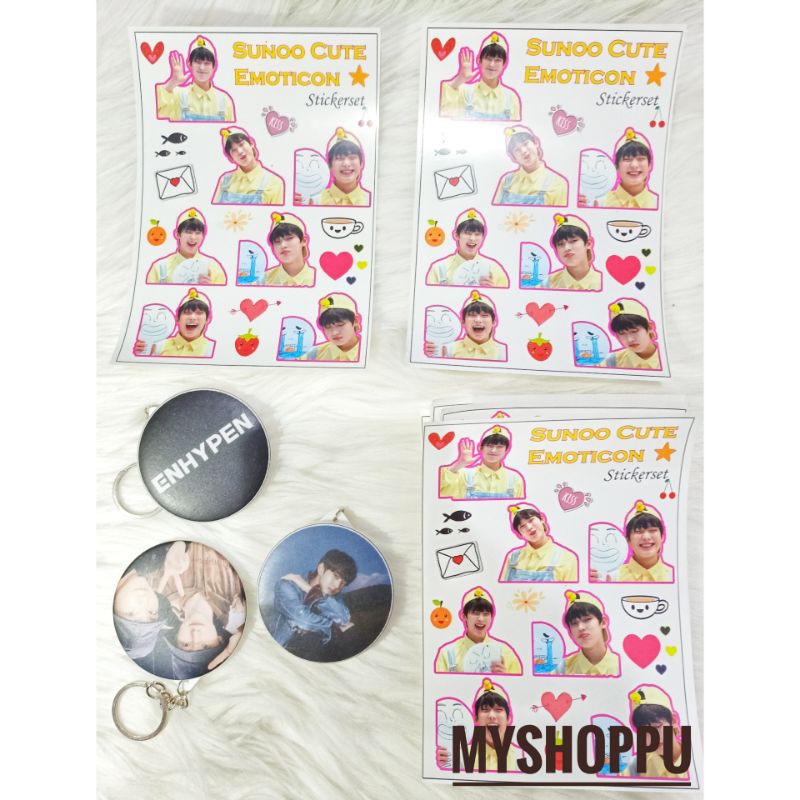 Enhypen Kim Sunoo Emoticon Funny Sticker ver. | Shopee Singapore
