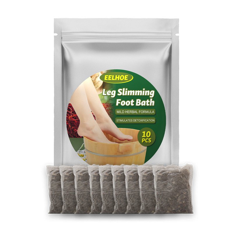 10pcs Foot Bath Bag Lympatic Drainage Ginger Foot Soak Powder Foot Spa ...