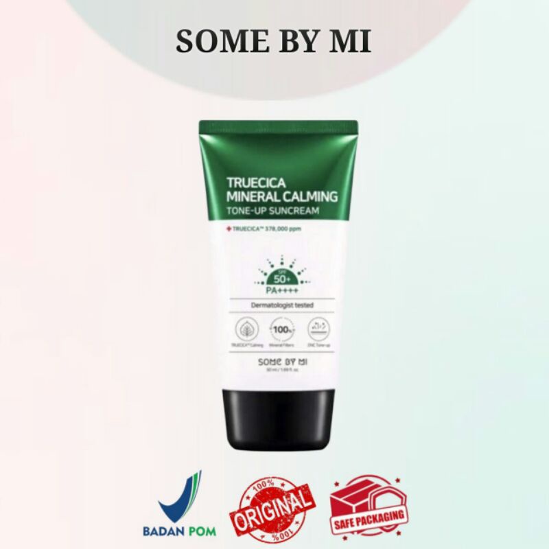 Somebymi Truecica Mineral 100 Calming Tone Up Sun Cream | Shopee Singapore