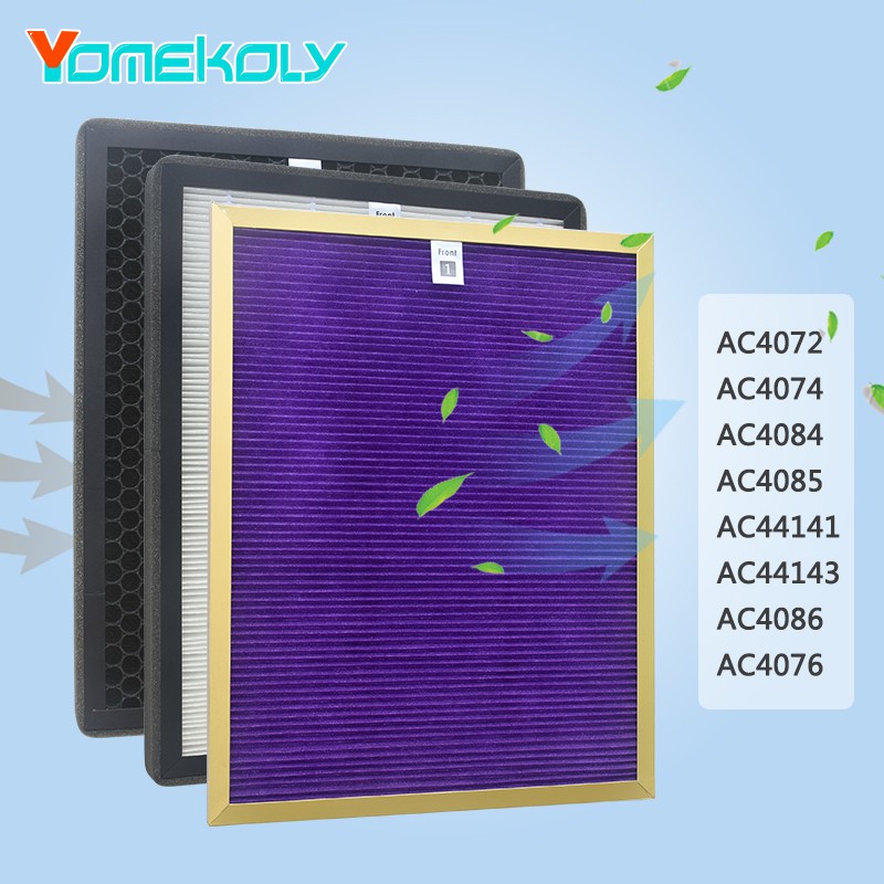 For Philips 3pcs/lot Filter AC4072 AC4074 AC4084 AC4085 Air Purifier ...