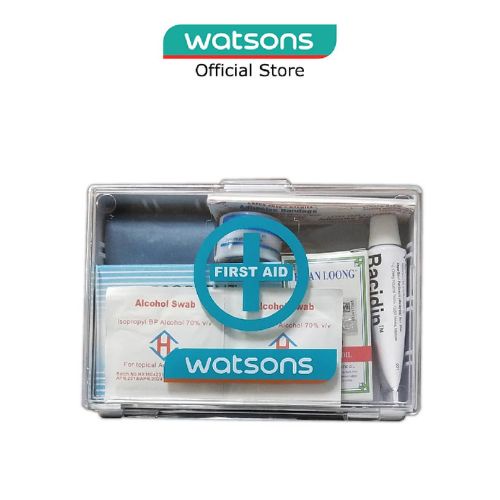 WATSONS First Aid Kit Mini Travel 1 set | Shopee Singapore