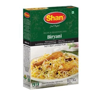 Shan Masala Biryani Mix - Rempah Briyani 50g | Shopee Singapore