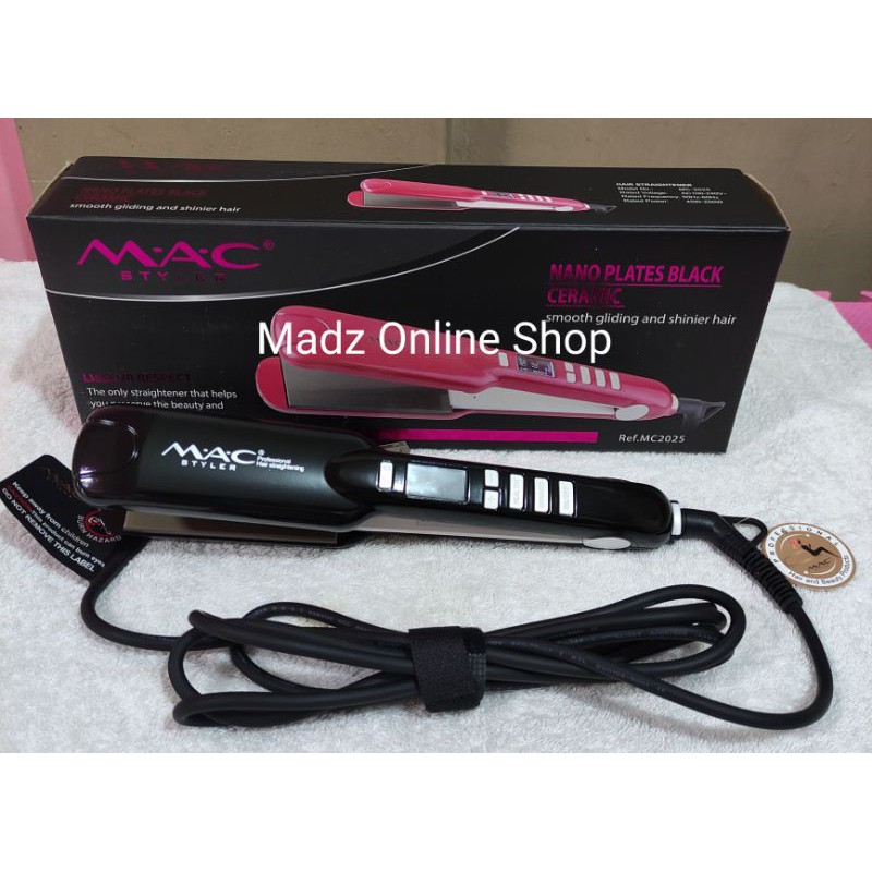 Mac Styler Hair Iron for Rebond ( Heavy Duty )Ceramic Plate 450F ...