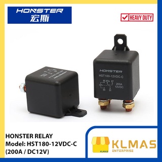 12V 200A Relay Heavy Duty Split Charge Car Van Boat 80 Amp 5 Pin SPST ...