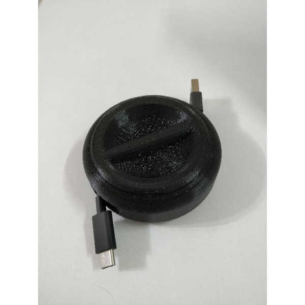 3D printed rotating cable reel tangle-free wire storage winder wire ...