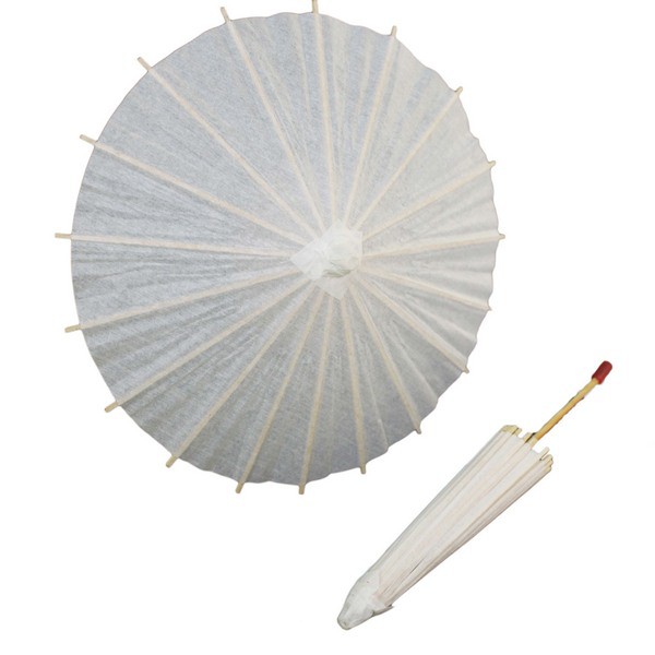 Blank Paper Umbrella DIY White Tissue 8 Inch 12 Painted Performance ...