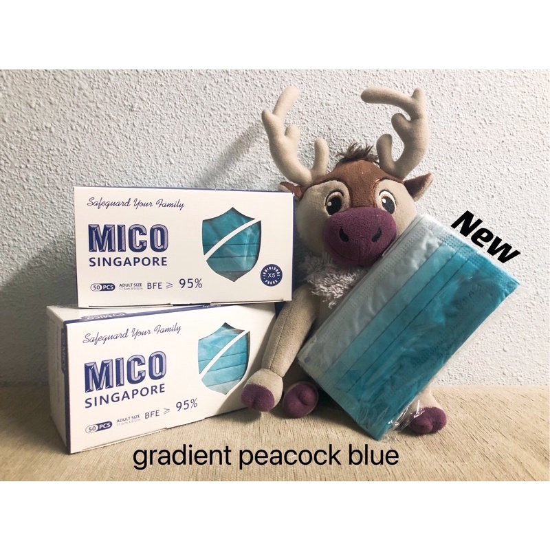 [SG🇸🇬BRAND] MICO Adult 3ply Disposable Face Mask 10pcs [Ready Stock ...