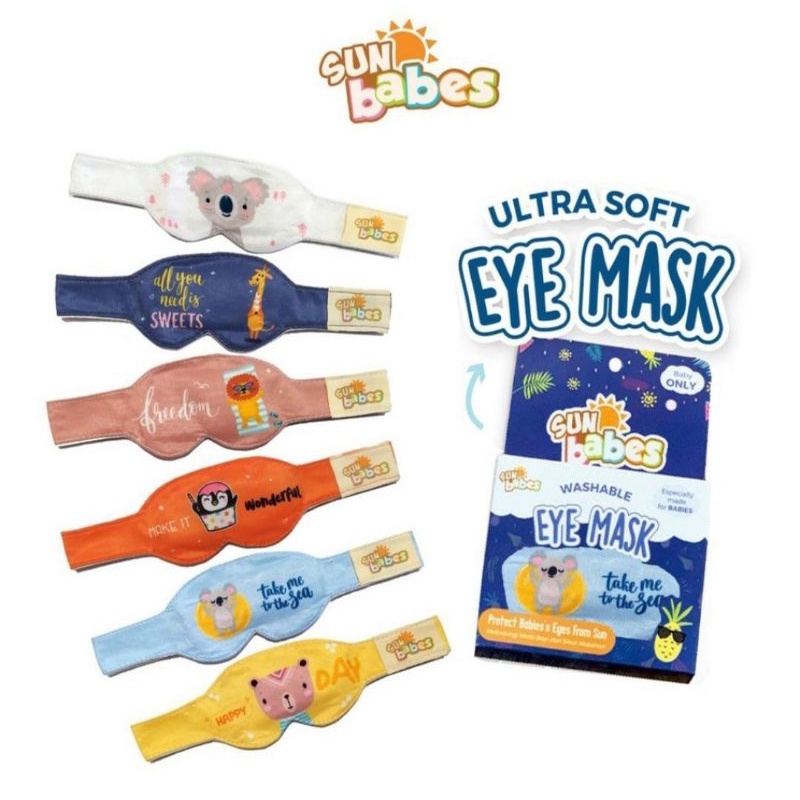 MATA Sun Babes Baby Sun Eye Cover/Sun Babes Ultra Soft Baby Eye Cover ...