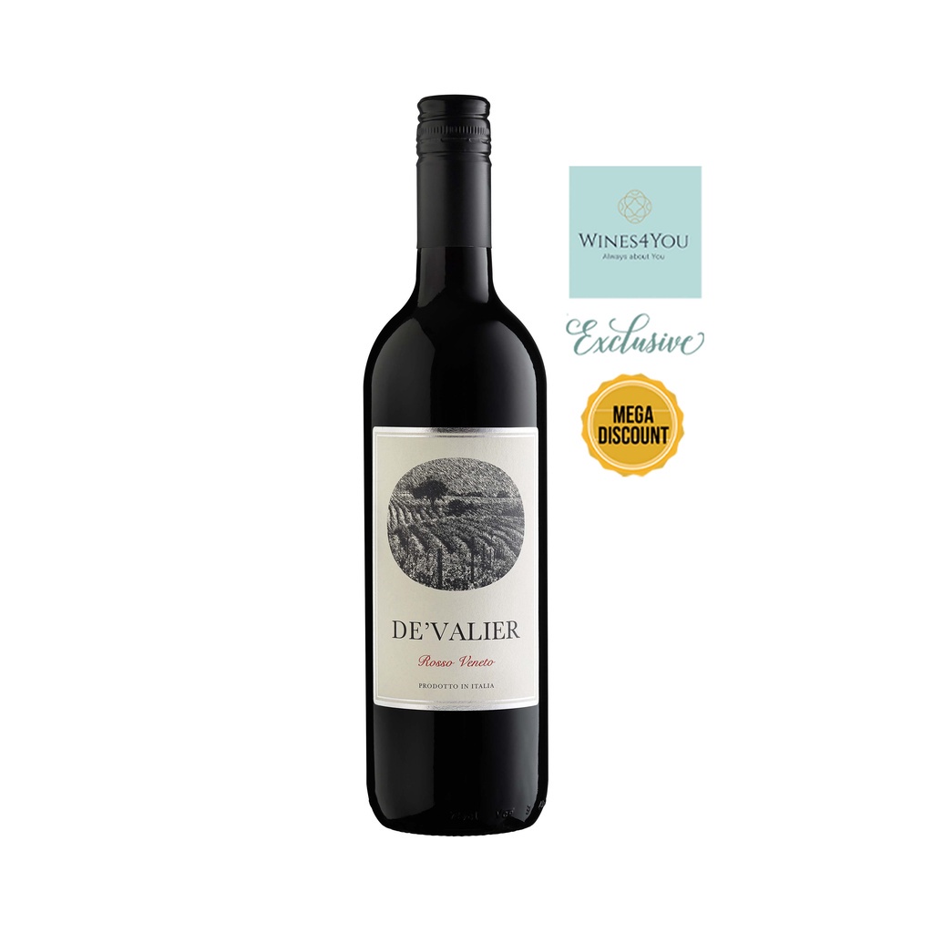 DE'VALIER Rosso Veneto 2020 Italy (750ml) | Shopee Singapore
