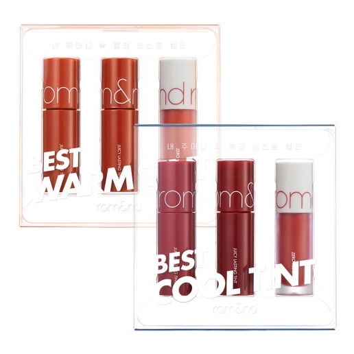 Rom&nd best tint edition set 3p mini size | Shopee Singapore