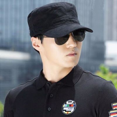 Hat Korean version of the tide summer flat cap men increase head ...