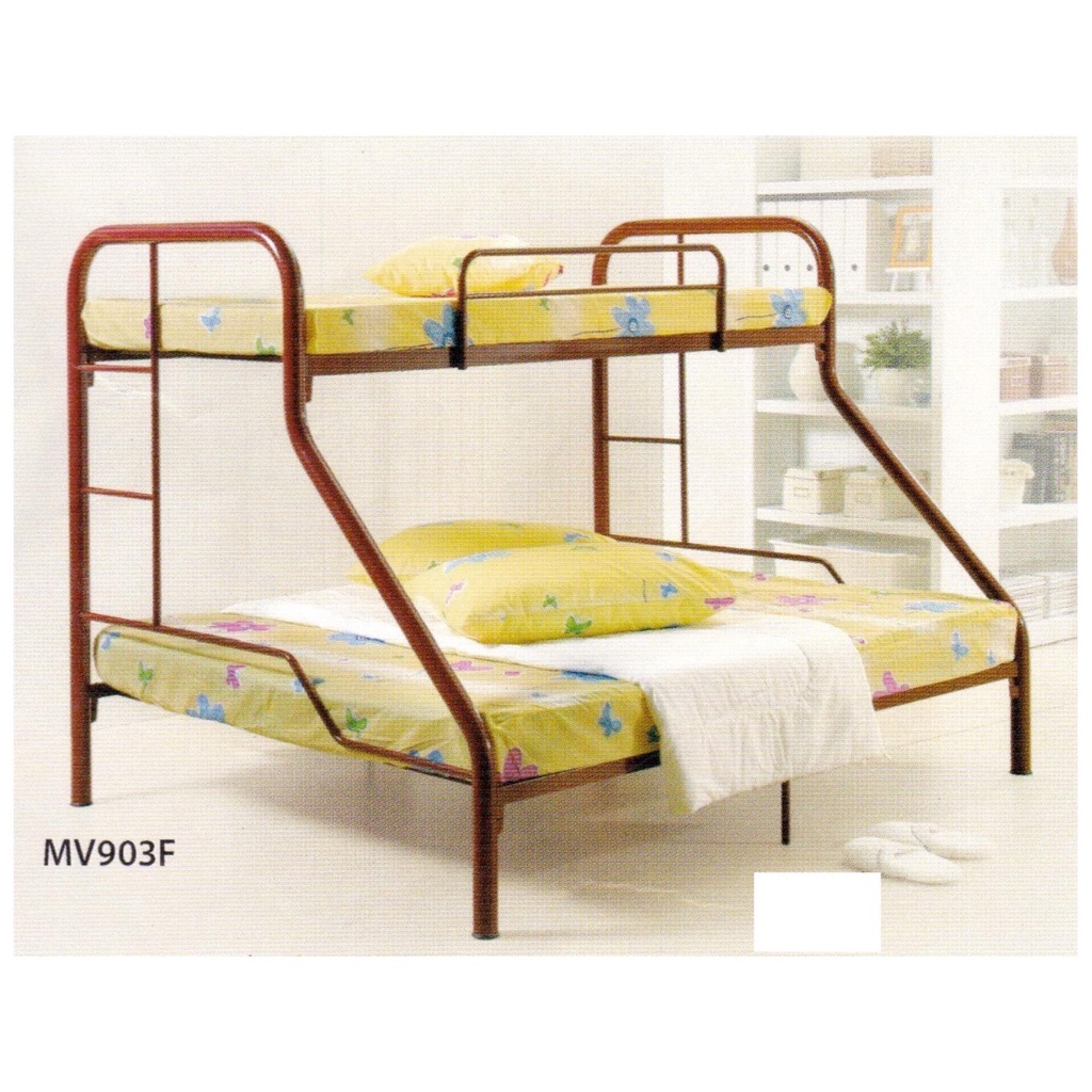 DH 3V MV903F Bunk Bed Double Decker(COPPER COLOR) | Shopee Singapore