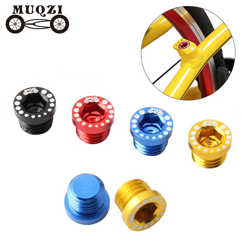 MUQZI MTB Fixed gear Road bicycle Aluminum Screw Bolt For V Brake Hole ...