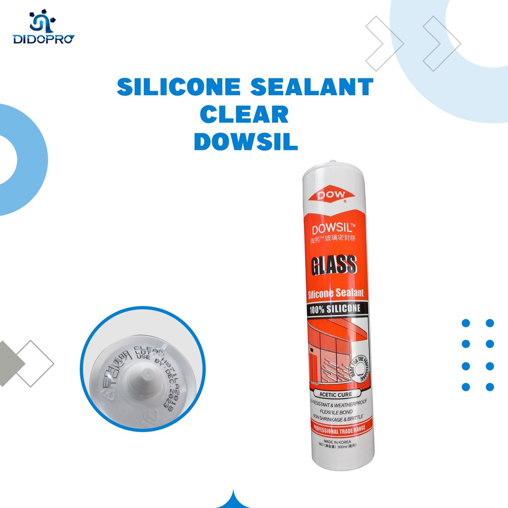 DOWSIL Silicone Sealant DOW CORNING Glass | Shopee Singapore