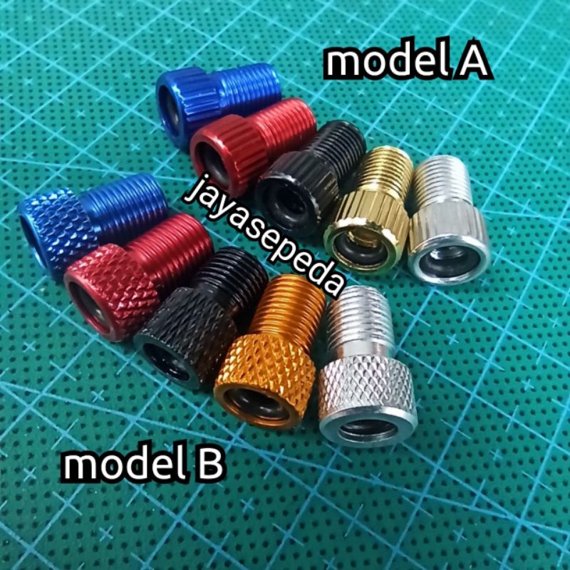 Presta valve adapter to schrader valve (regular valve / motorbike valve) | Shopee Singapore