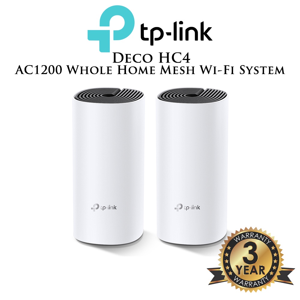 TP-Link Deco HC4 (2 PACK) AC1200 Whole Home Mesh Wi-Fi Router System ...