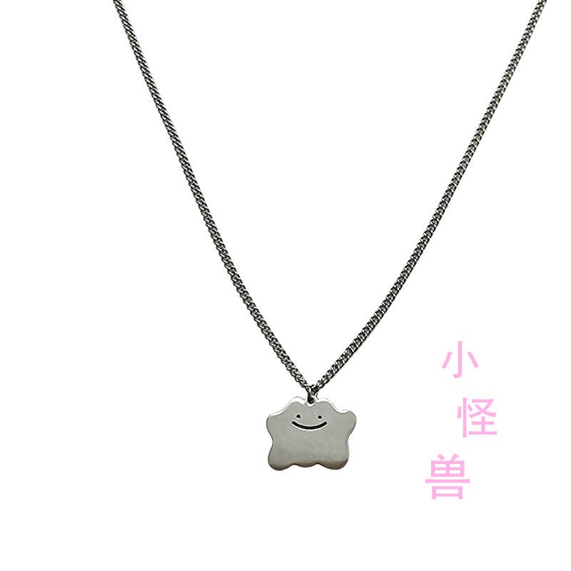 Ditto necklace Cool Earth cartoon disco jumping cute magic baby ...