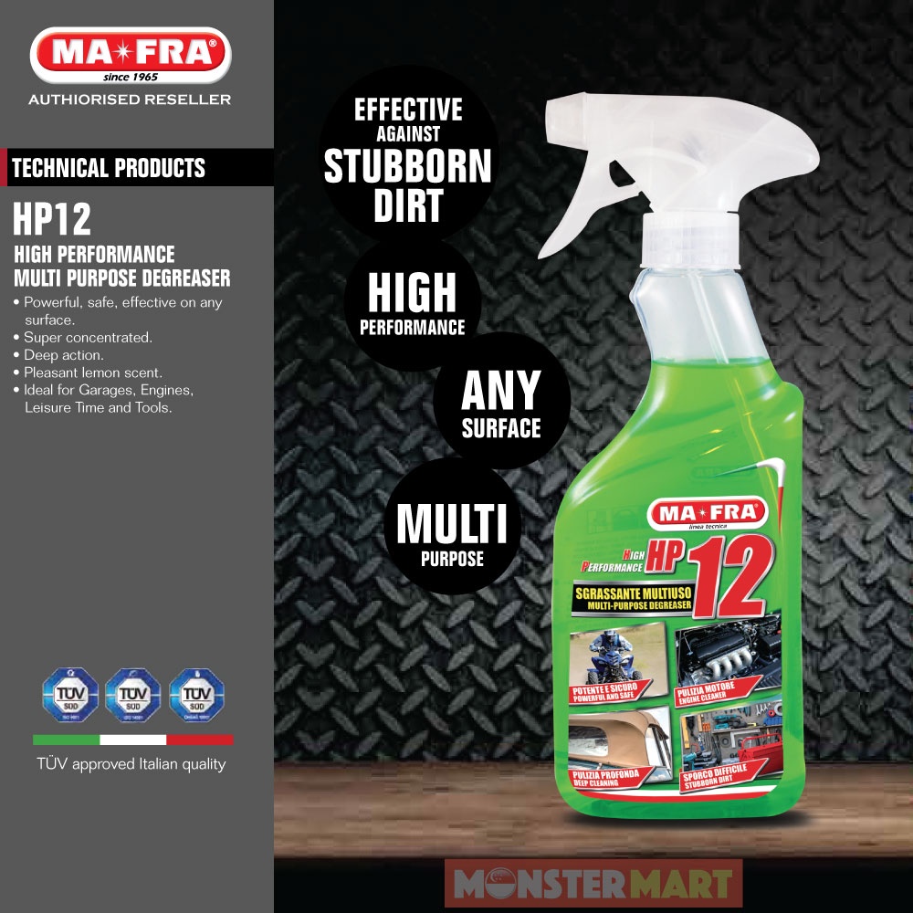 Mafra HP12 High Performance Multi Purpose Degreaser 500ml(Effective ...