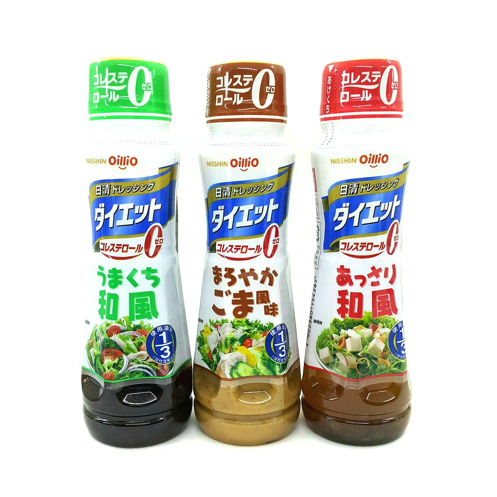 Nissin Salad Dressing Low-Fat Low-Oil 1/3 Japanese Sweet Sesame Style ...