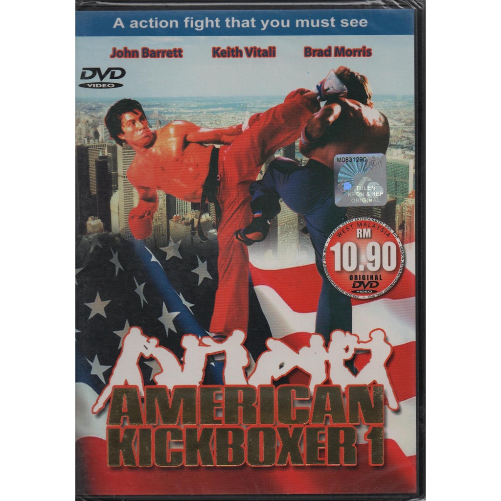 English Martial Arts Movie DVD Kickboxer 1 (1991 Film) | Shopee Singapore