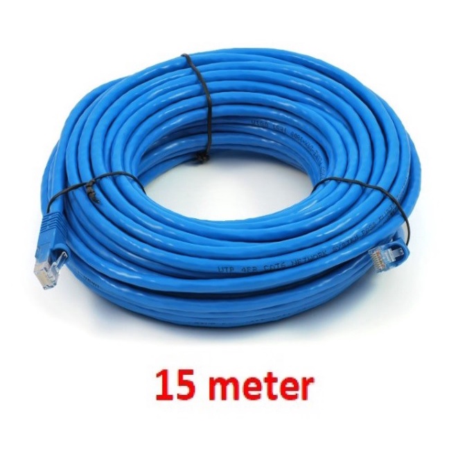 3M/5M/10M/15M/20M/30M RJ45 CAT 6 Patch Cord LAN Network Cat6 Gigabit Ethernet Cable | Shopee ...