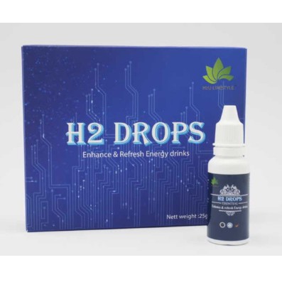 Molecular Hydrogen Water Drops (Liquid Concentrate Drops) 氢碱滴 H2 DROPS ...