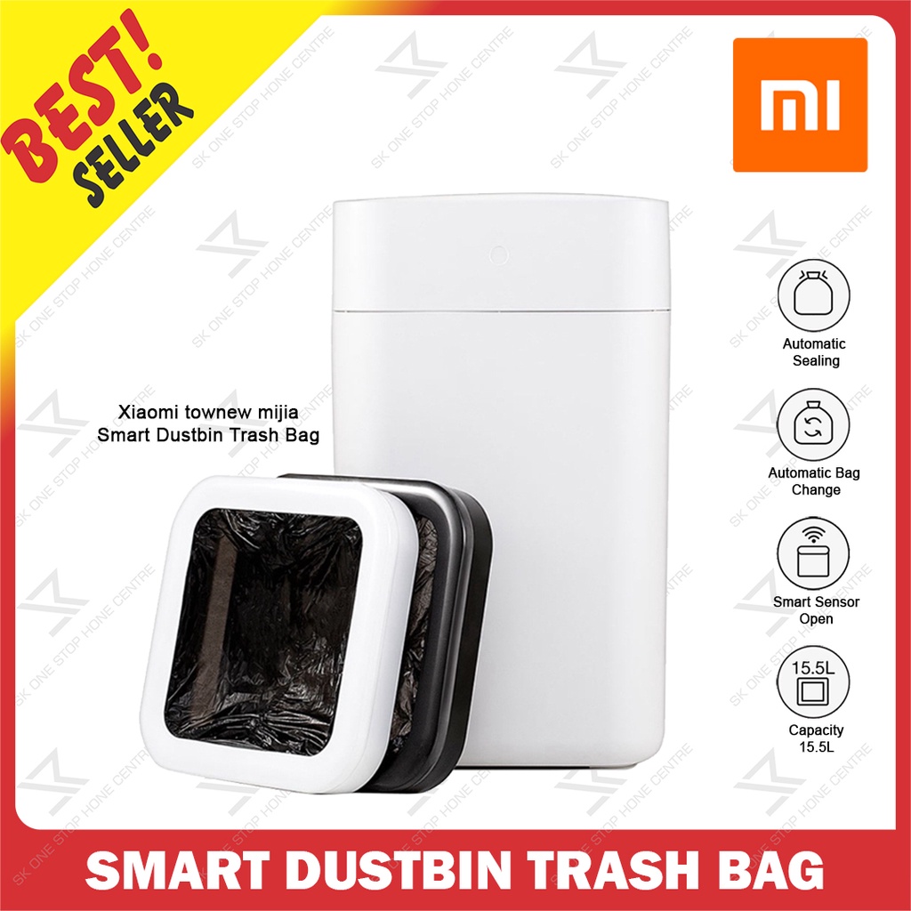 xiaomi townew mijia Smart Dustbin Trash Can (For T1 x1) or (T Air ...