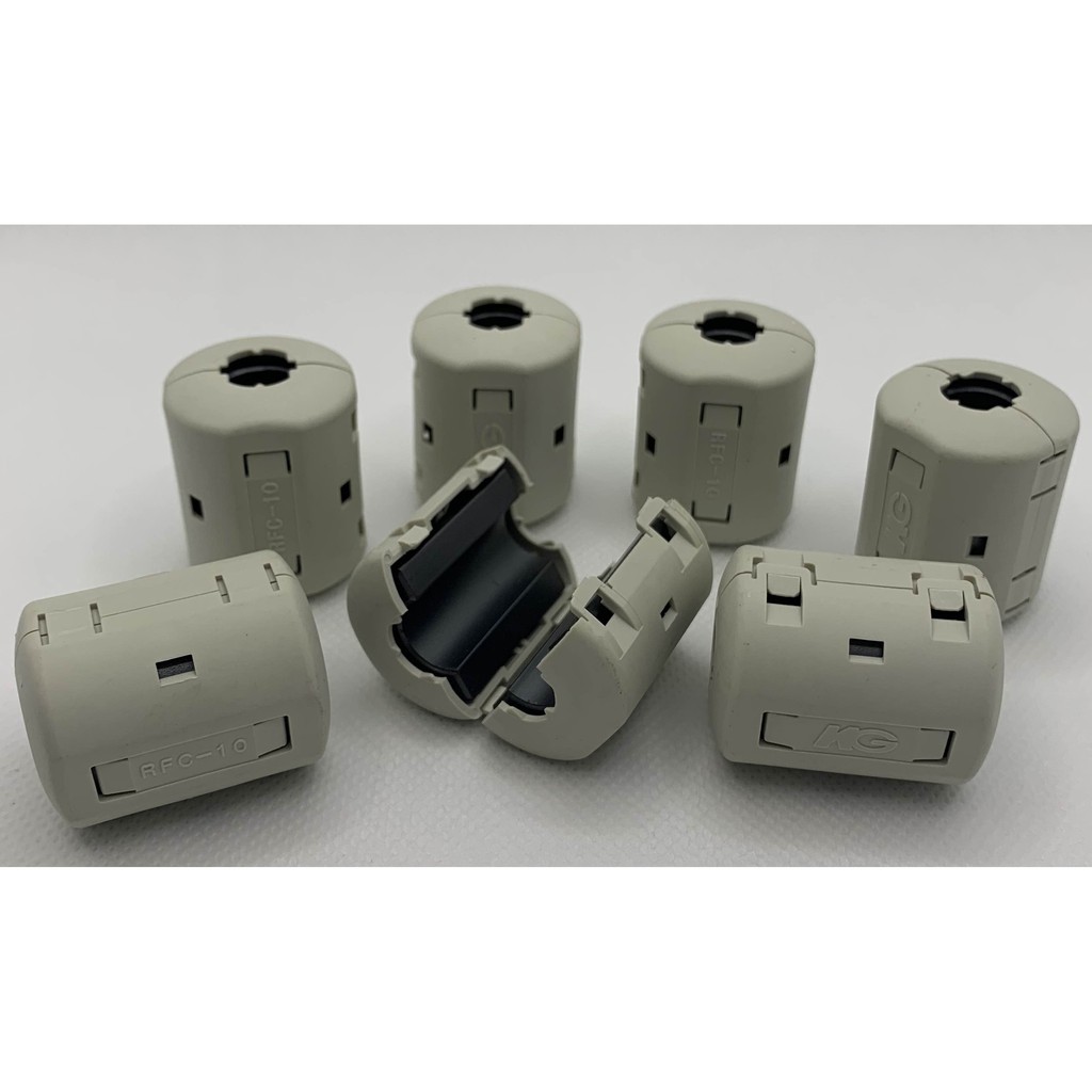 Snap on RF EMI Noice Filter Ferrite Cable 10M | Shopee Singapore