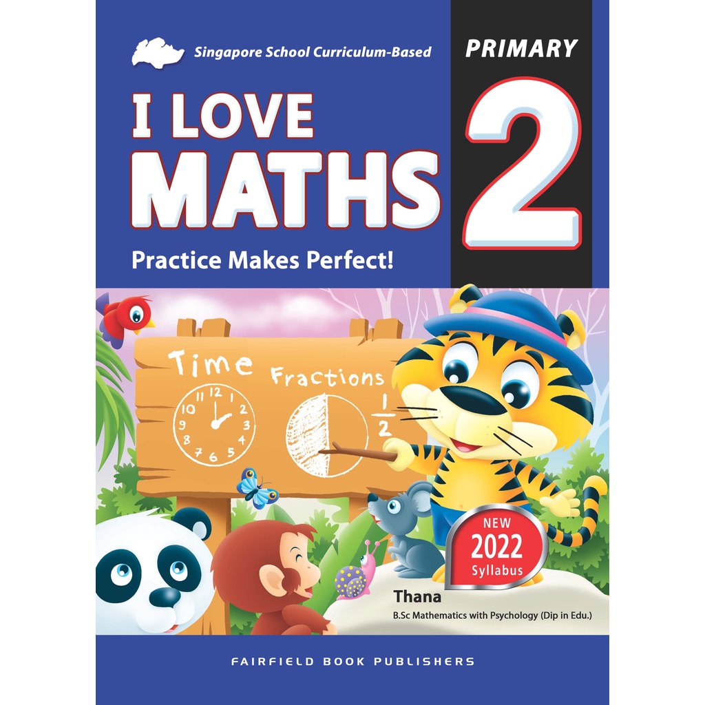 Primary 2 I Love Maths - Pactice Makes Perfect | Shopee Singapore