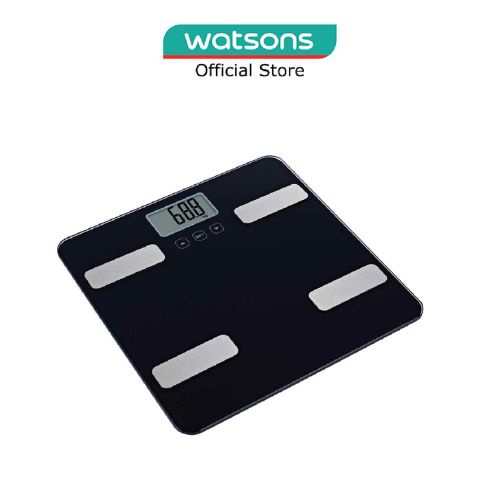 WATSONS Body Fat Scale Digital Black 1s | Shopee Singapore