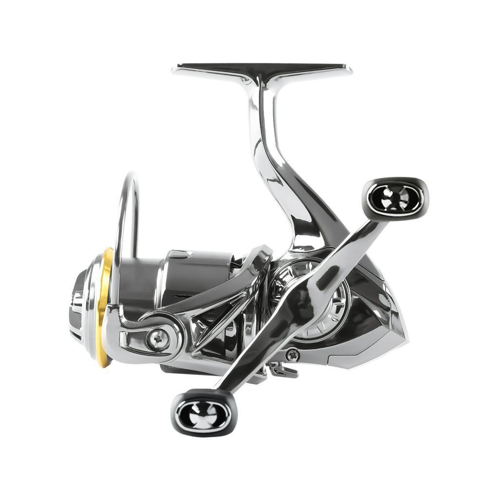 Shallow Spool Spinning Reel Max Drag 12kg Assemble Double Handle Ratio ...