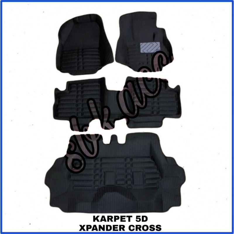 5D Premium Carpet for Xpander Cross 2020 2021 2022 2023 2024 2025 2026 ...