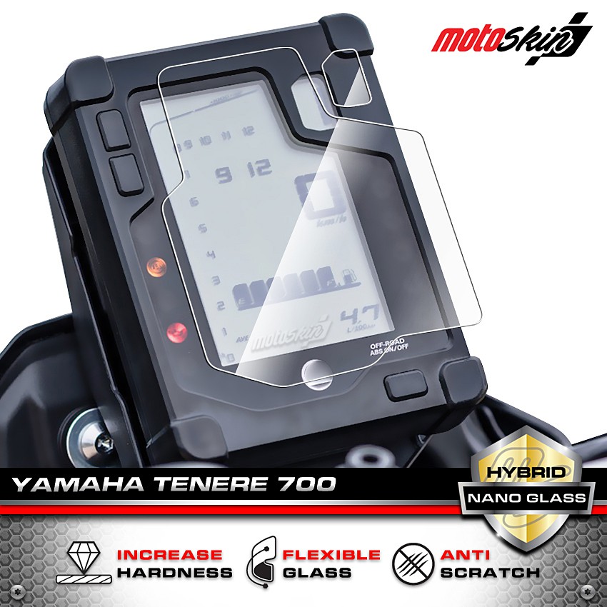 PLEXIGLASS Faceplate Protector YAMAHA TENERE 700 Plixglass Dashboard ...
