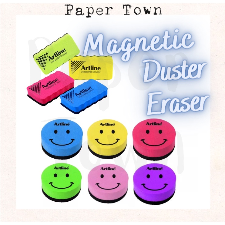 Artline Magnetic Duster Eraser for white board/ Black Board ( Free ...