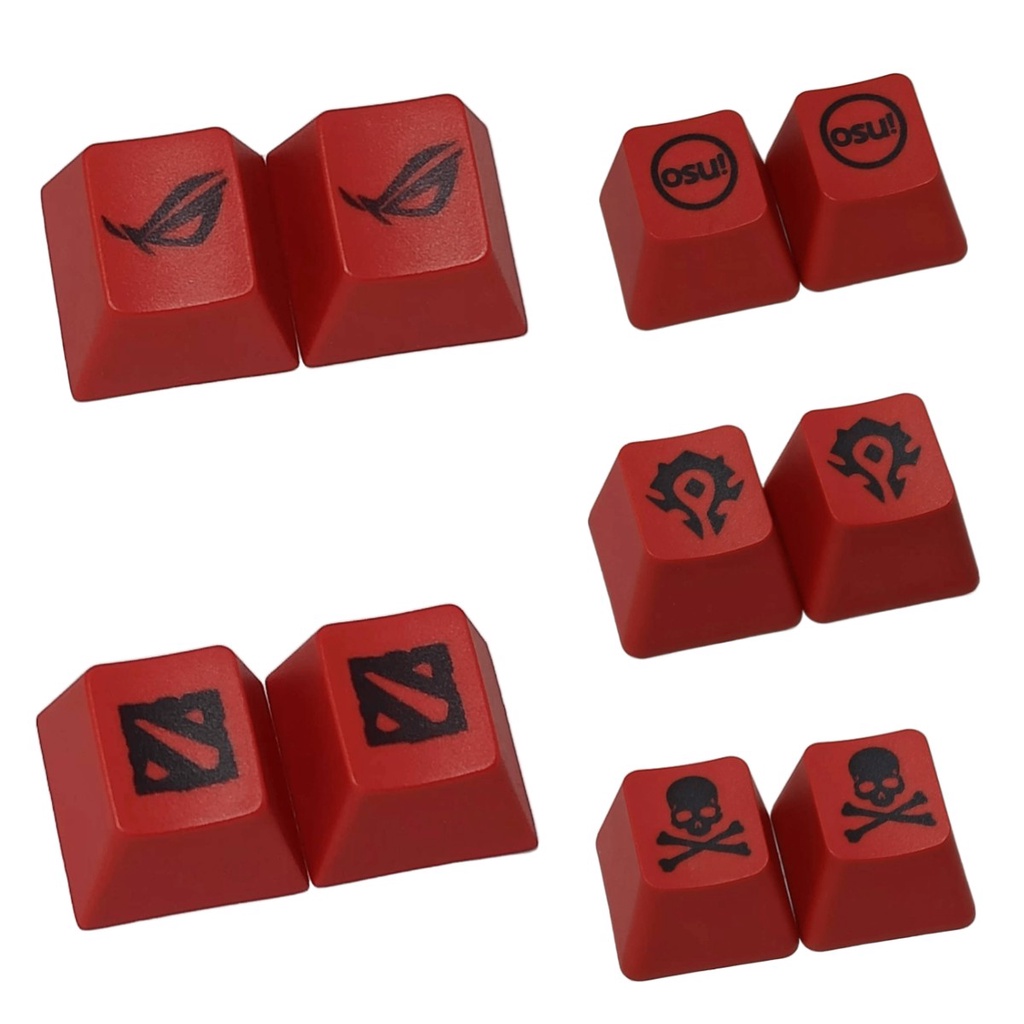 2PCS PBT Keycap Sublimation Personality ESC Key osu Su For Mechanical ...