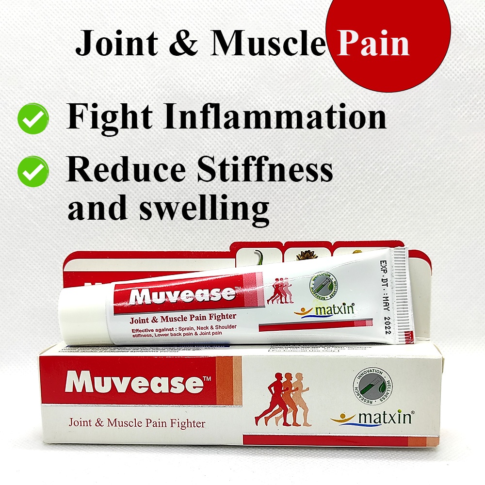 MUVEASE GEL Joint and Muscle Pain 25g | Shopee Singapore