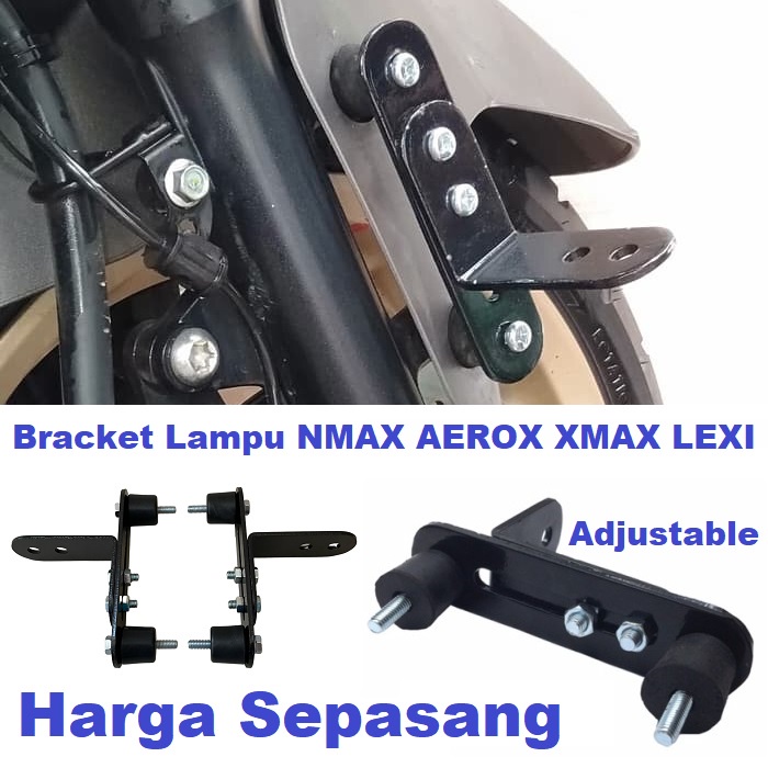 Spotlight Shooting Light Bracket LED Mounting Bracket Yamaha NMAX AEROX ...