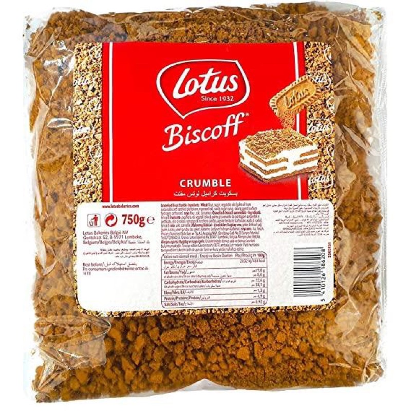 Lotus Biscoff crumble 750g | Shopee Singapore